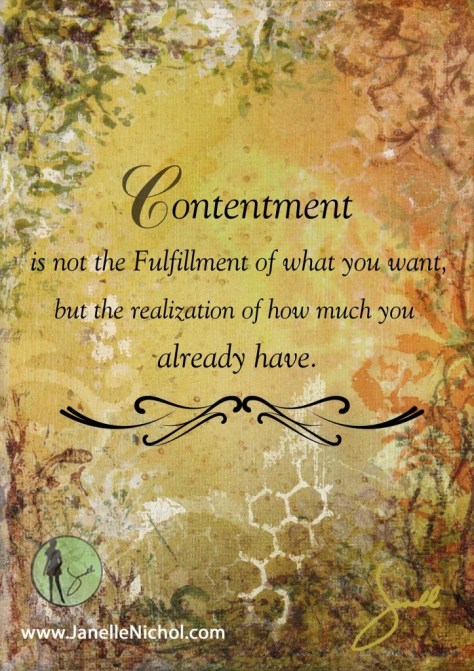 Finding Contentment | From the Inside Out